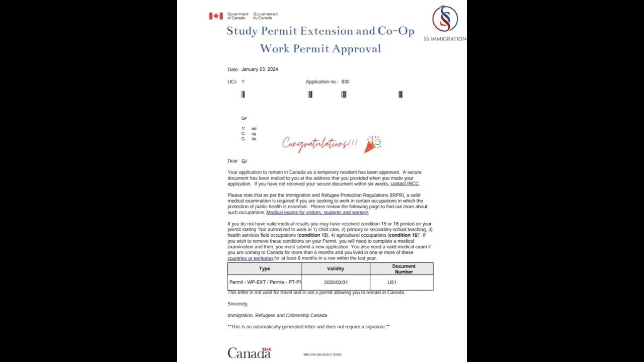 Study Permit Extension And Co Op Work Permit Approval canada study study-permit-extension-and-co-op-work-permit-approval-canada-study