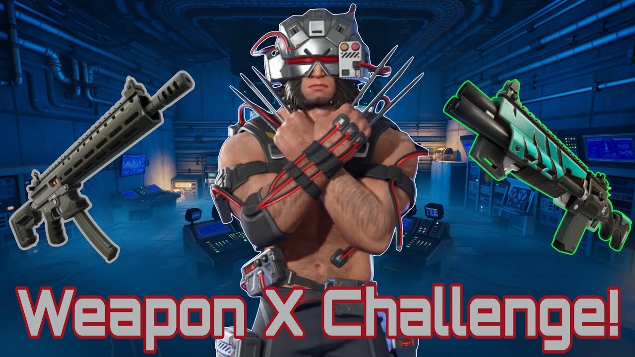 Fortnite: Weapon X Challenge! - YouTube