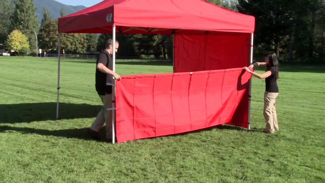 How to Setup a Canopy Rail Skirt - YouTube