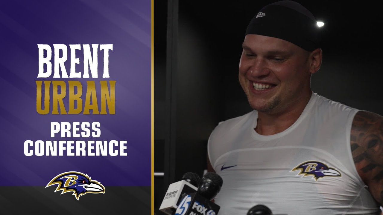 Brent Urban Discusses Return To Ravens | Baltimore Ravens - YouTube