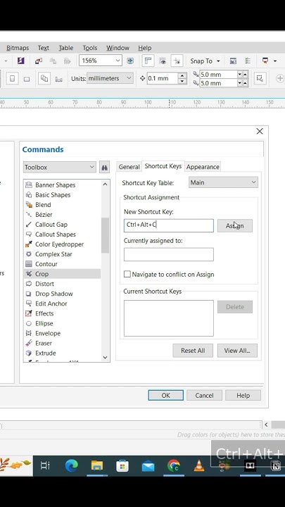 Create Your Own Shortcuts. #designer #coreldraw - YouTube