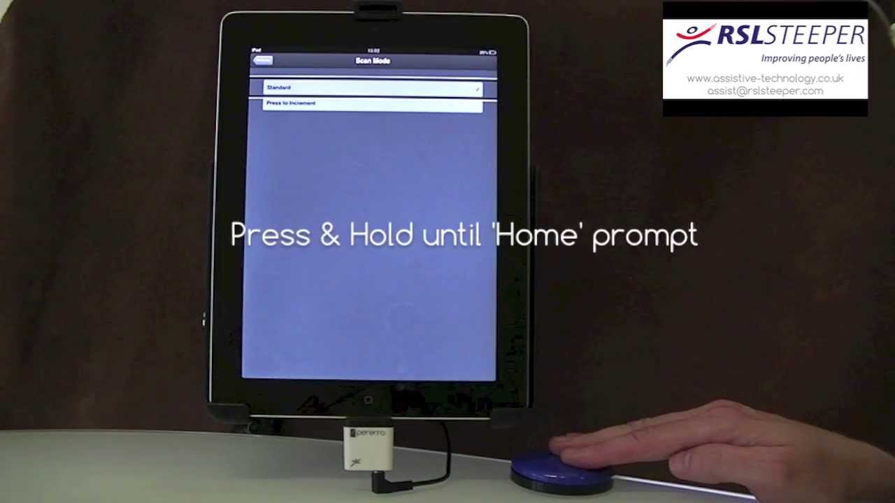Pererro - Change from Step Scanning to Standard Scanning Modes - YouTube