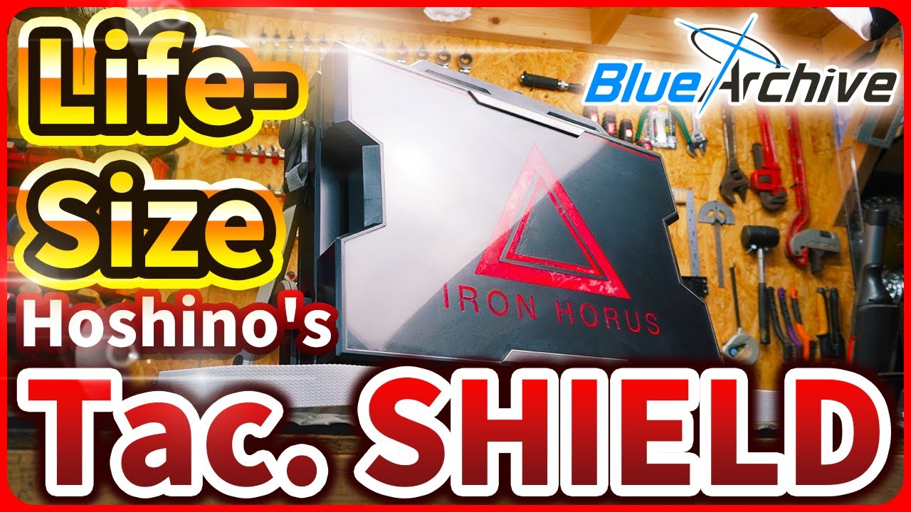 [Life-Size] Making Hoshino's IRONHORUS [Blue Archive] - YouTube