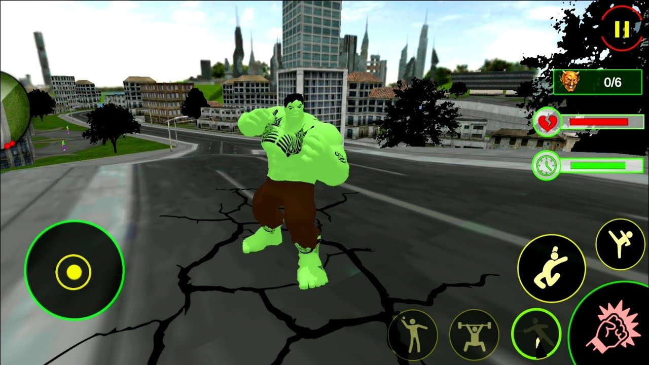 jogo do Hulk. Hulk game. Monster hero - YouTube