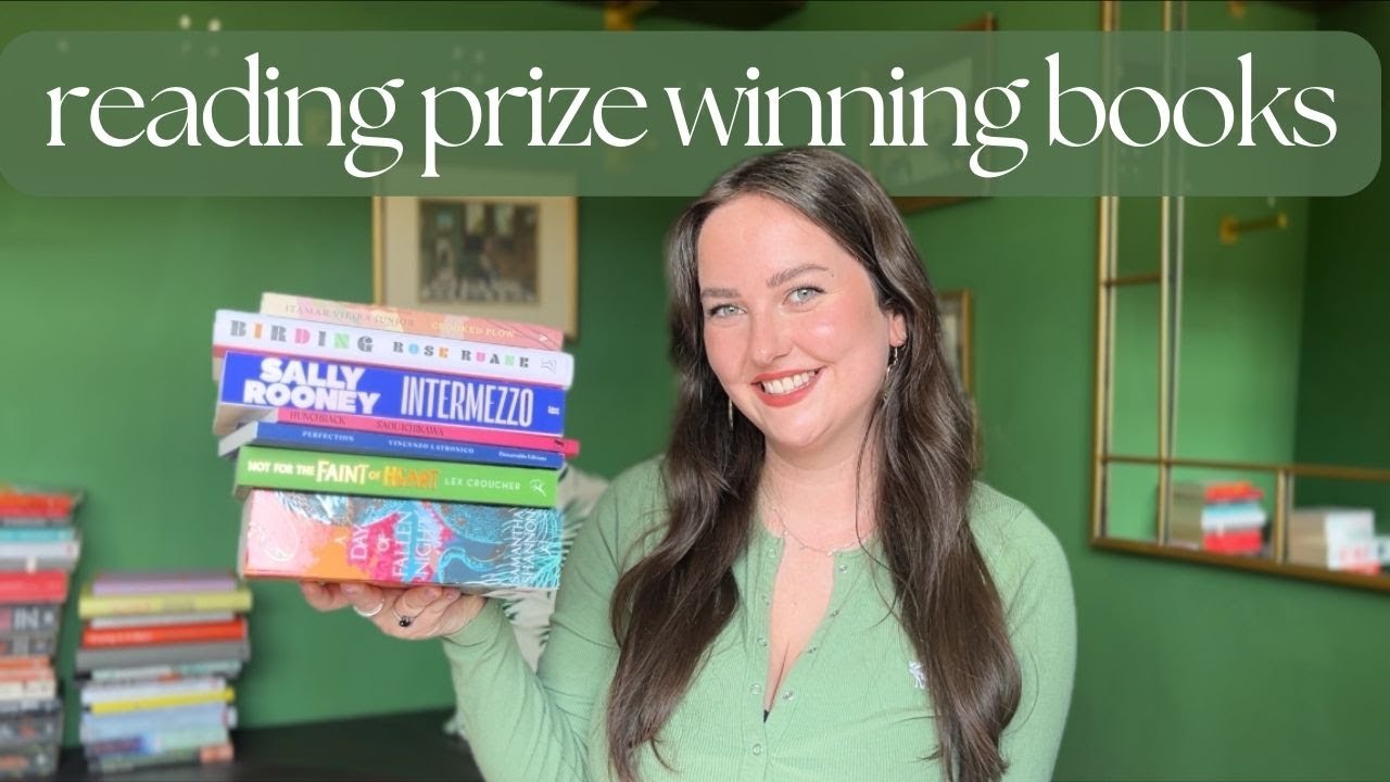 Reading Prize Winning Books for a Month! // April TBR - YouTube