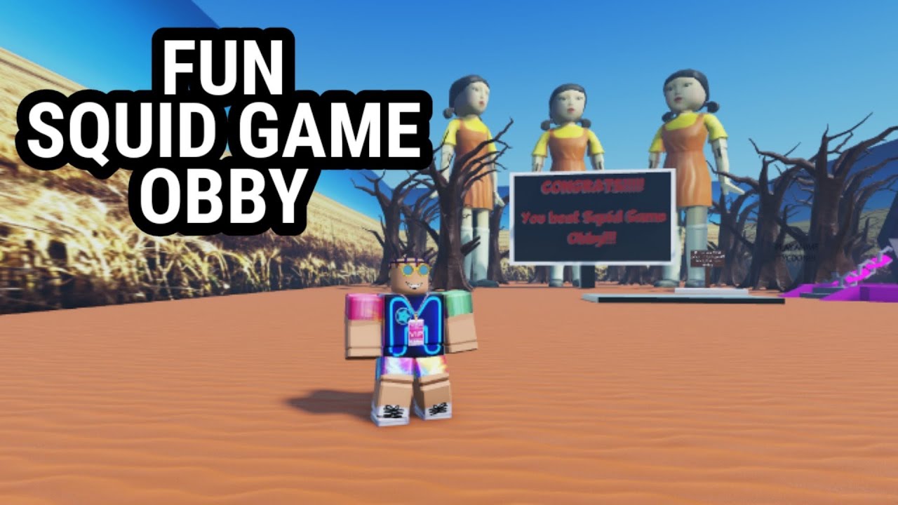 Fun Squid Game Obby 🦑 in Roblox - YouTube