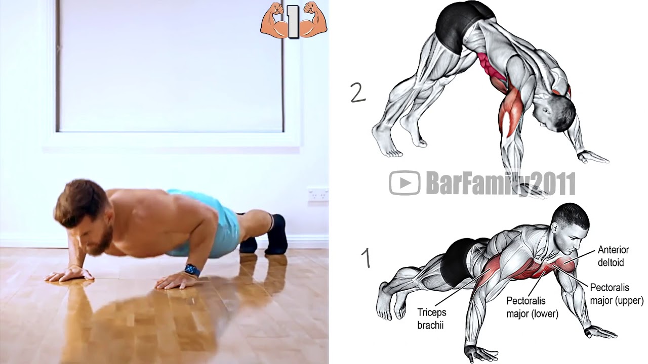 PESO CORPORAL Solo Pecho / Tríceps / Piernas ENTRENAMIENTO - YouTube