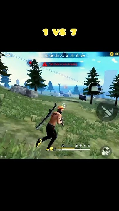 1 vs7 free fire funny gameplay 🤯#freefire #freefireshort #shortvideo #ytshorts #shorts - YouTube