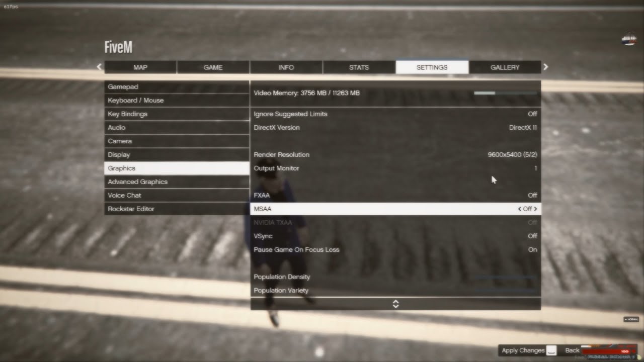 #fivem Render Resolution 9600x5400 - YouTube