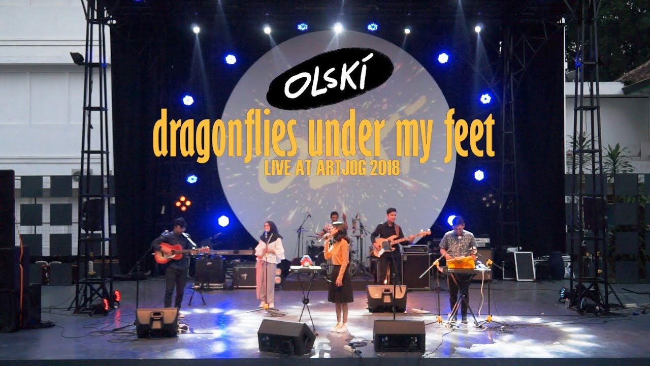 OLSKI - DRAGONFLIES UNDER MY FEET // LIVE AT ARTJOG 2018 - YouTube