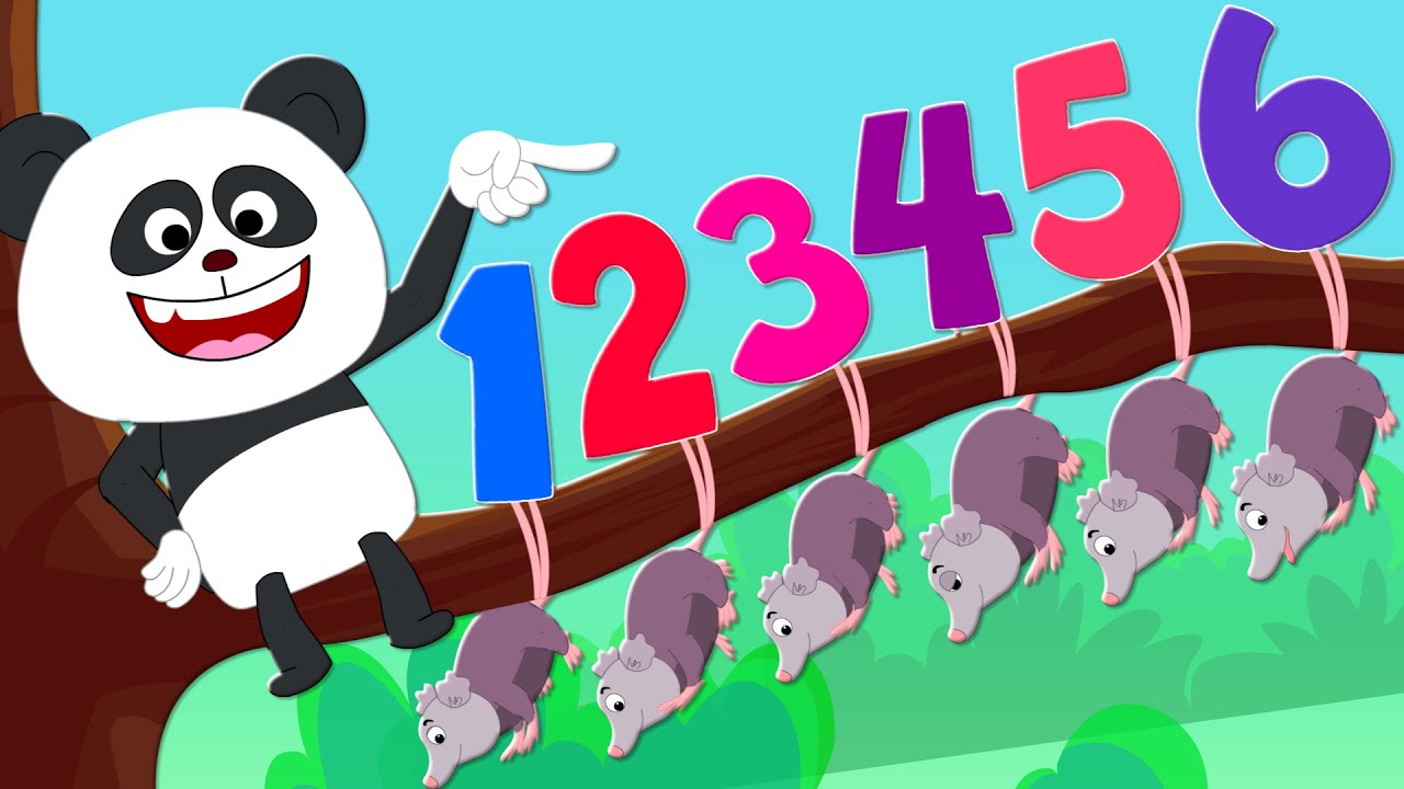 Learn To Count | Animal Songs For Kids | Nursery Rhymes For Children ...