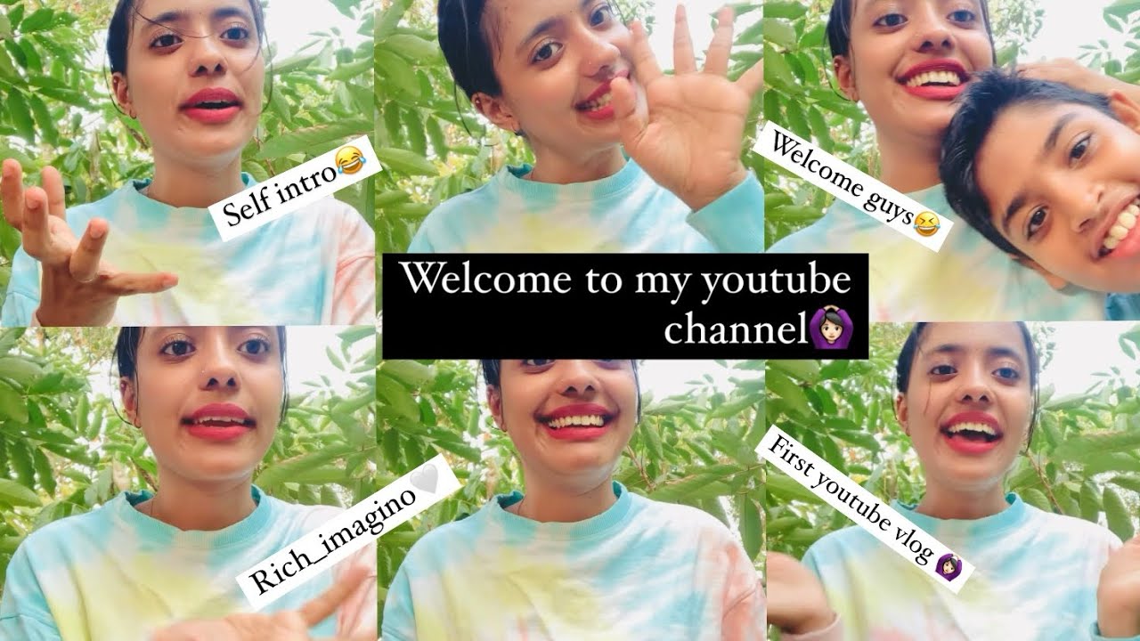 My first Youtube Video….Introduction😍 Welcome to my Youtube channel😂♥️ ...