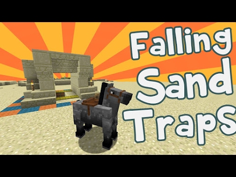 How To Make Falling Sand Traps !? - YouTube