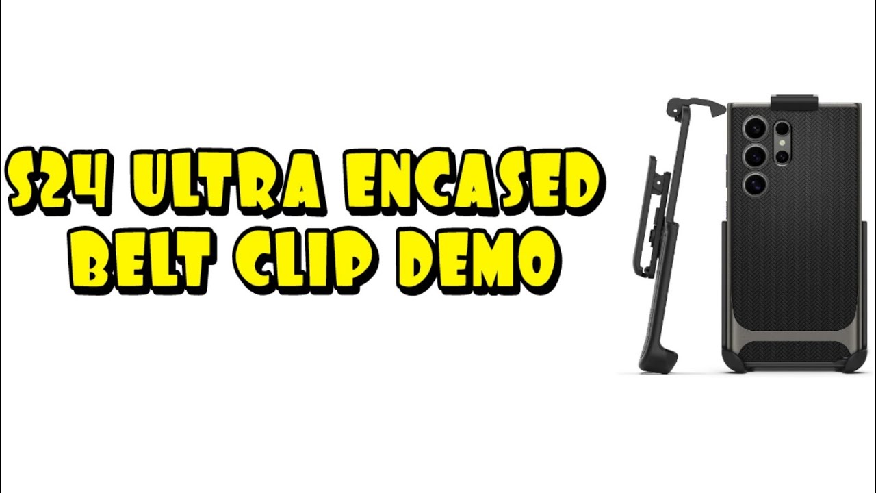 Encased universal belt clip for your S24 Ultra - YouTube