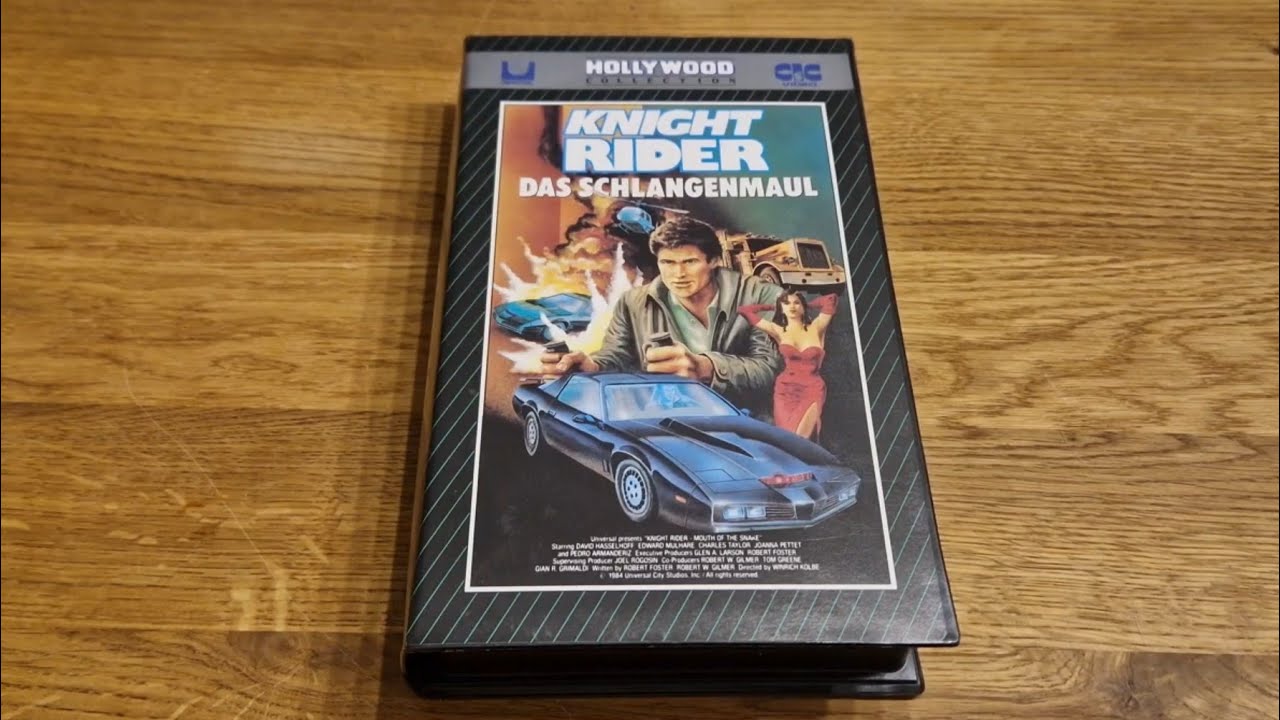 (Retro)Unboxing: Knight Rider "Das Schlangenmaul" (VHS) - YouTube