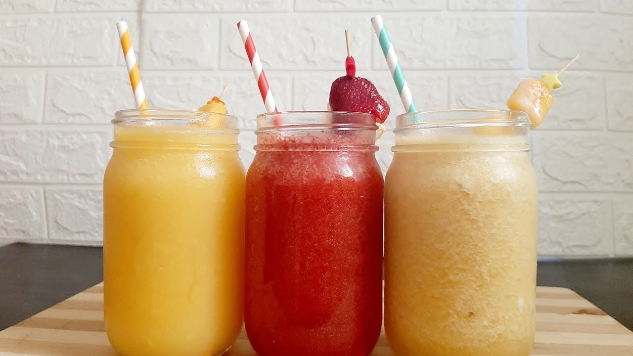 How to make Easy Fruit Slush for kids | Recipes for kids| Happy Moms ...