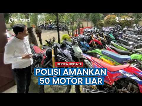Gencar Razia Balap Liar, Polsek Tamalate Amankan 50 Motor Selama 5 Hari Ramadan
