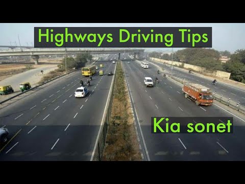Highways Car Driving Tips - Beginner Car Driving Lessons - Kia Sonet ...