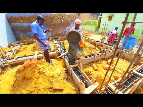 Foundation Techniques_Building Plinth Beem rcc Reinforced Concrete with ...