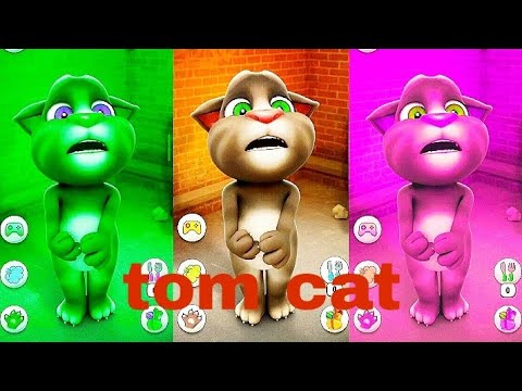 Talking tom cat tom game tom cat / talking tom tamil - YouTube