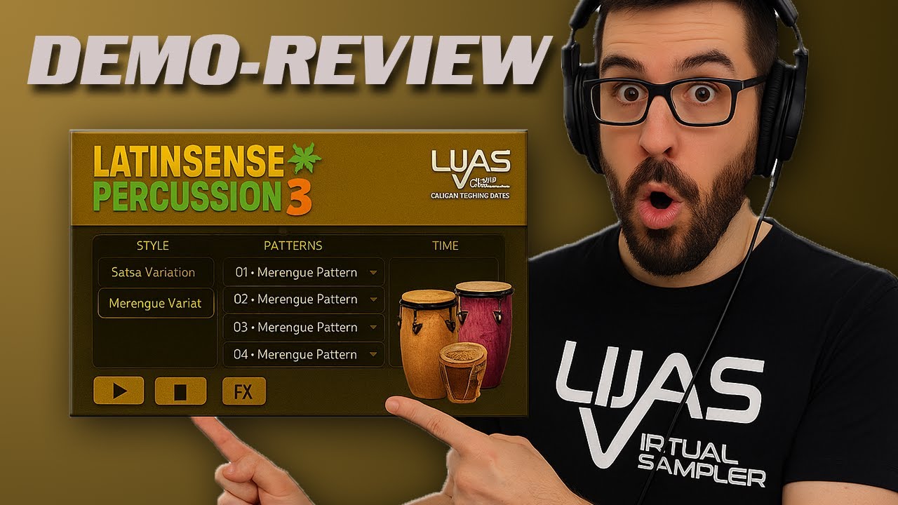 Demostración de Latinsense Percussion 3 VST🪇 - Percusión Latina En Tu ...