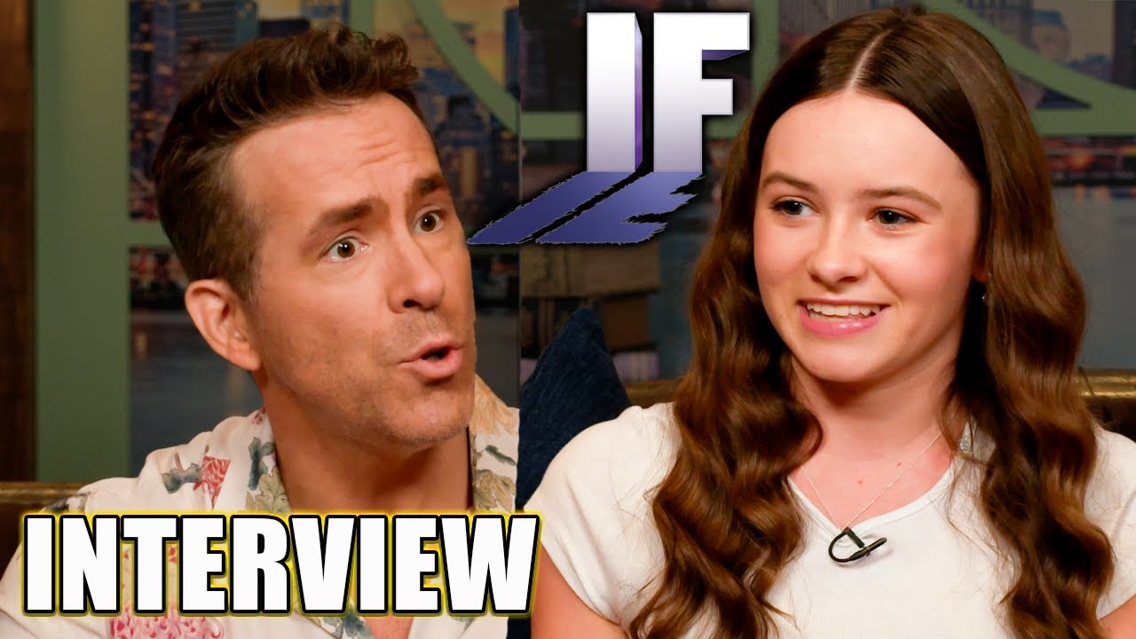 If Ryan Reynolds And Cailey Fleming Interview - YouTube