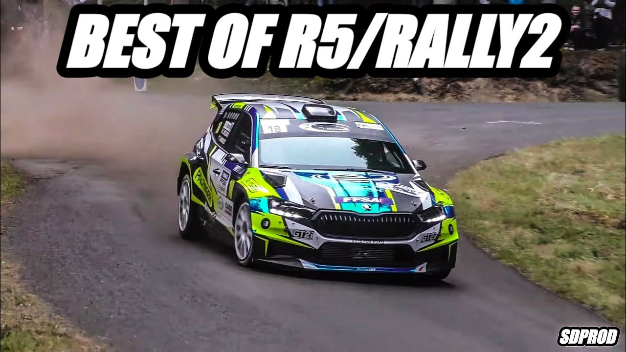 Best Of R5/RALLY2 - Rally cars 2023 | POLO R5 | FABIA R5 | I20 R5 | C3 ...