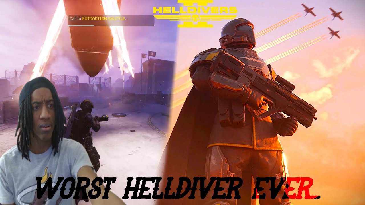 The Worst Cadet In Helldivers History?! - Helldivers 2 - YouTube