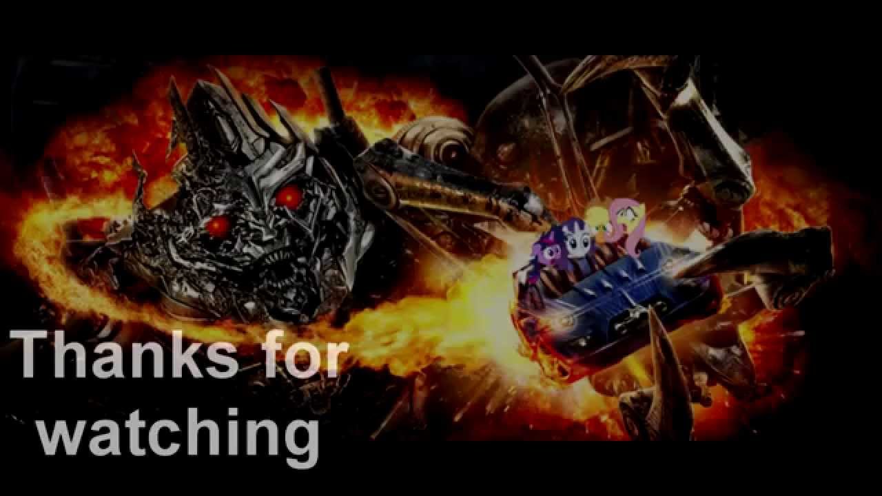 Ponies on Transformers the Ride (Updated) - YouTube