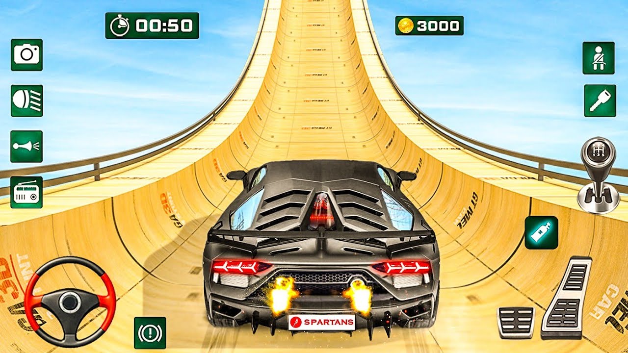 Extreme GT Car Stunt Lite The Supe Hero Games & Car Simulator 3D Mega ...