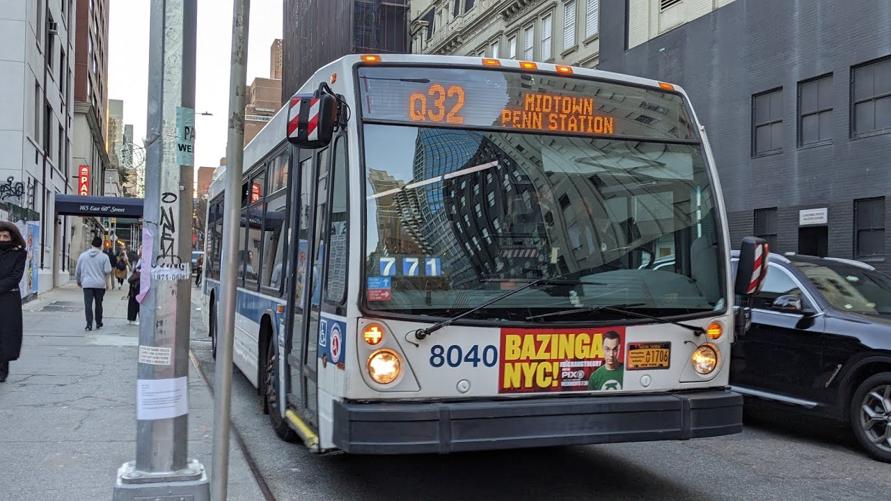 NYCT Bus: 2011 Nova Bus LFS #8040 on the Q32 @Lexington Avenue & East ...
