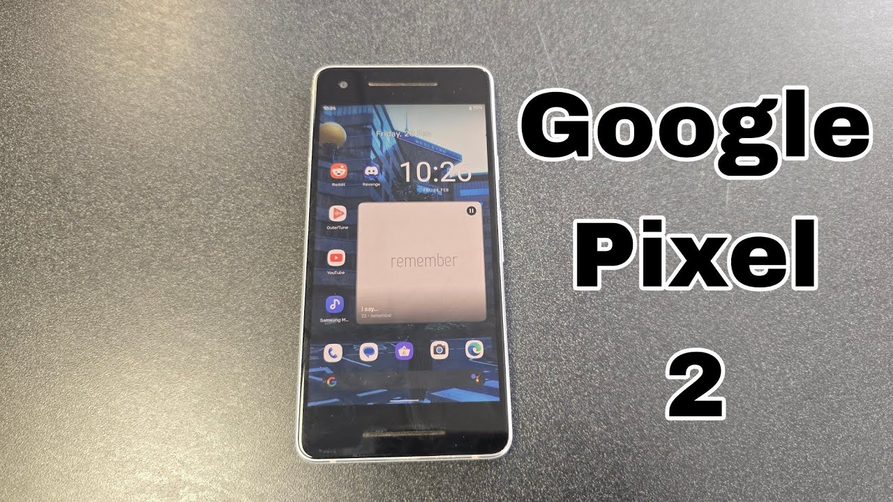 Unboxing and first look at Google Pixel 2! - YouTube
