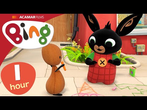 Chalk Dinosaur, Voosh! and MORE | 1+ Hour | Full Episodes Compilation | Bing English