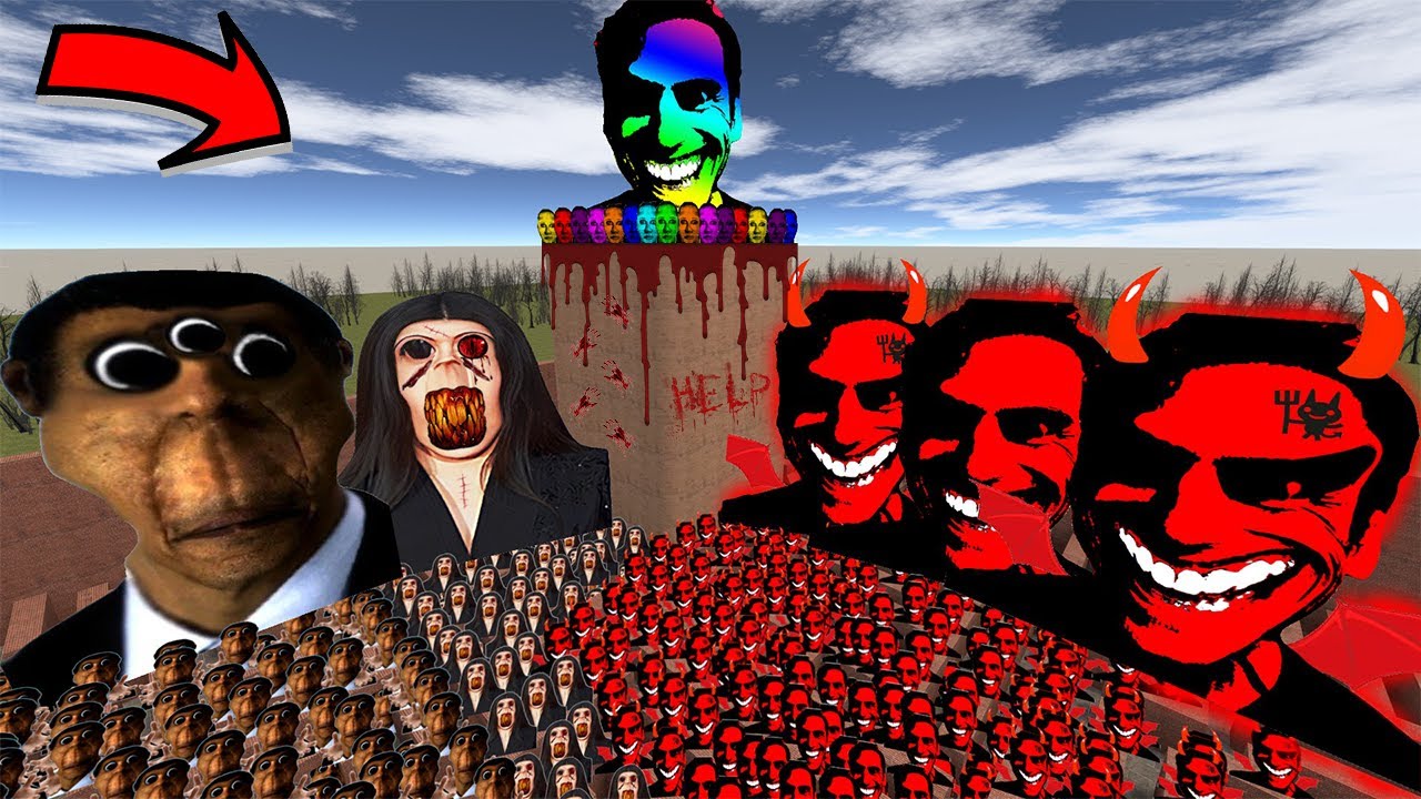 NEW JERMA NIGHTMARE AND ROSALIA VS OBUNGA BIG BOSS VS Too Much Ultimate ...