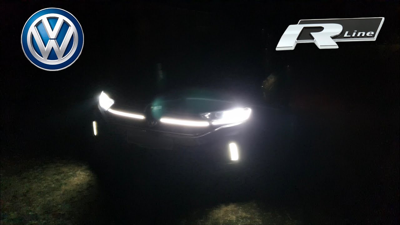 VW T-Roc 1.5 TSI 150hp DSG | POV Night Driving | matrix headlights | acceleration | city drive ...