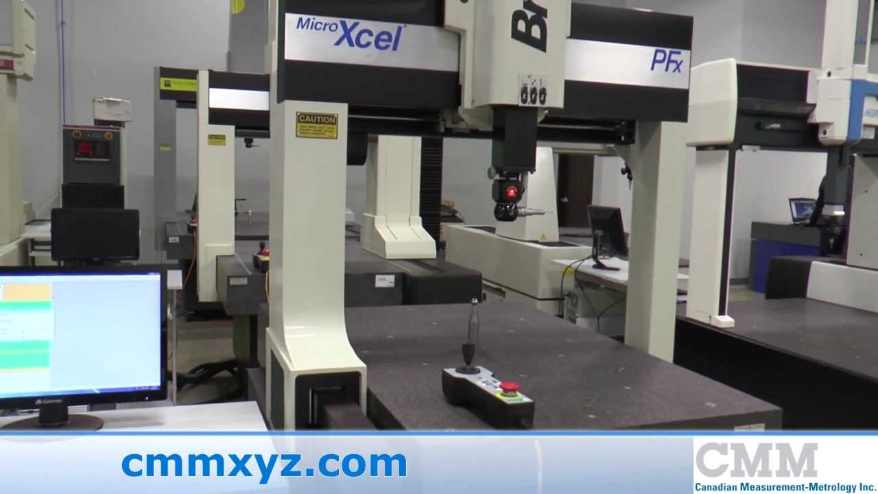 Used Brown & Sharpe MicroXcel PFX CMM For Sale | CMM Inc. - YouTube
