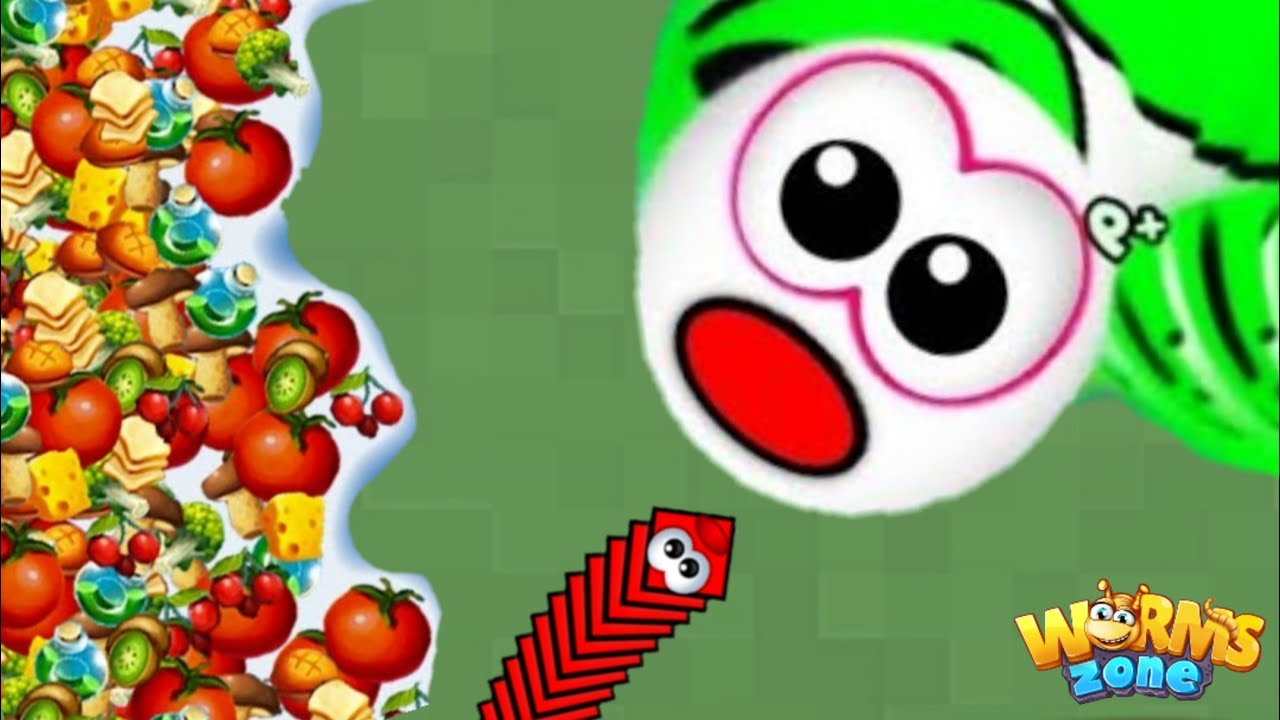 Worms Zone.io | KILL BIG WORMS | Snake Game | Slither Snake | Rắn Săn Mồi | Attacking Mode Game ...