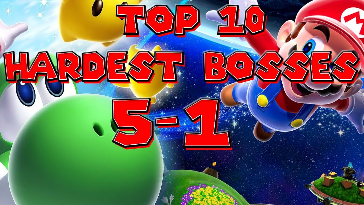 Top 10 Hardest Mario Bosses Ever! (Part 2/2) (#5-1) - YouTube