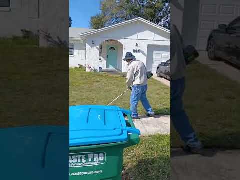 Basic edger pattern with Your Neighborhood Lawn Service - YouTube