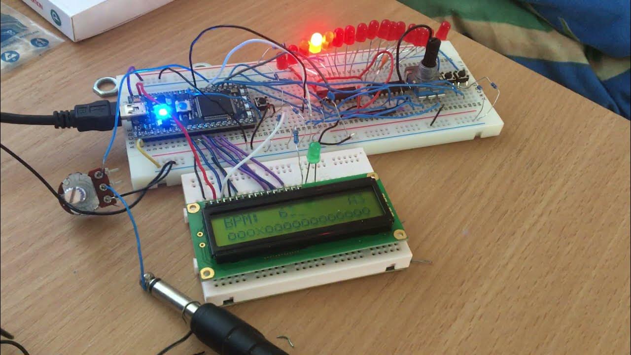 Digital Synthesizer using LPC1768 - YouTube