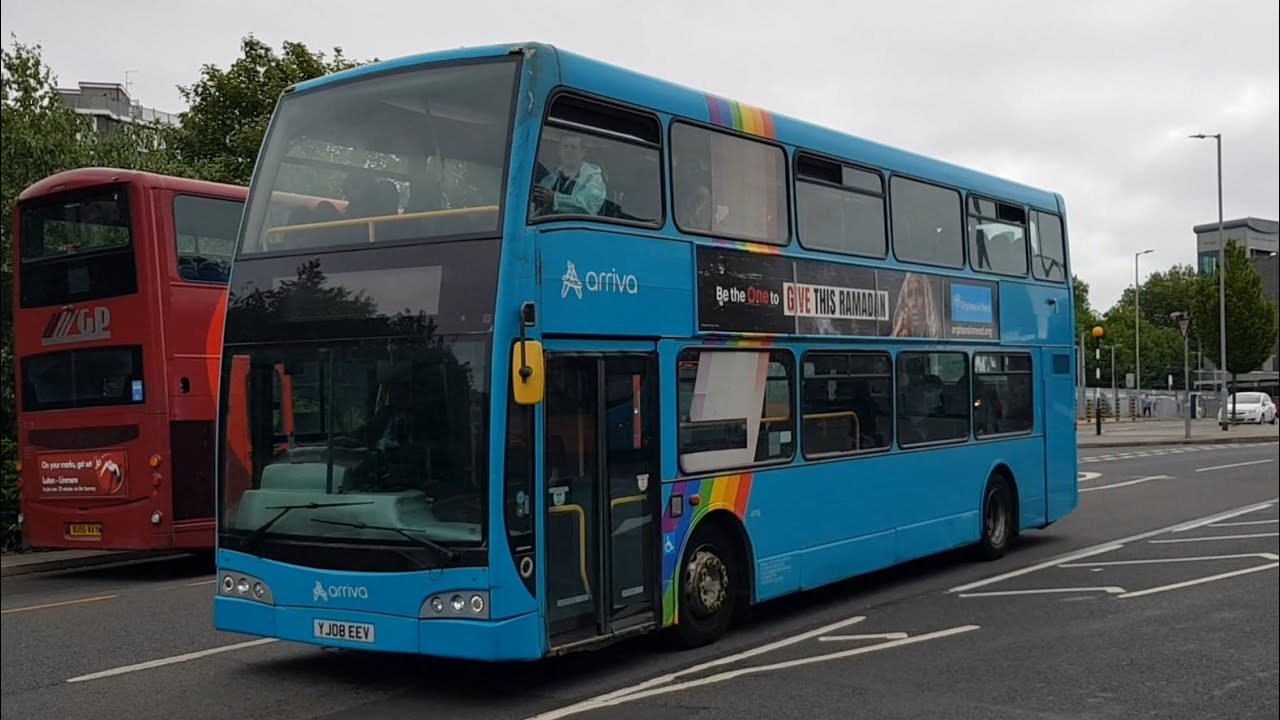 Full Ride: Bus Route 1 Luton - Farley Hill 🔄. Arriva Optare Olympus ...
