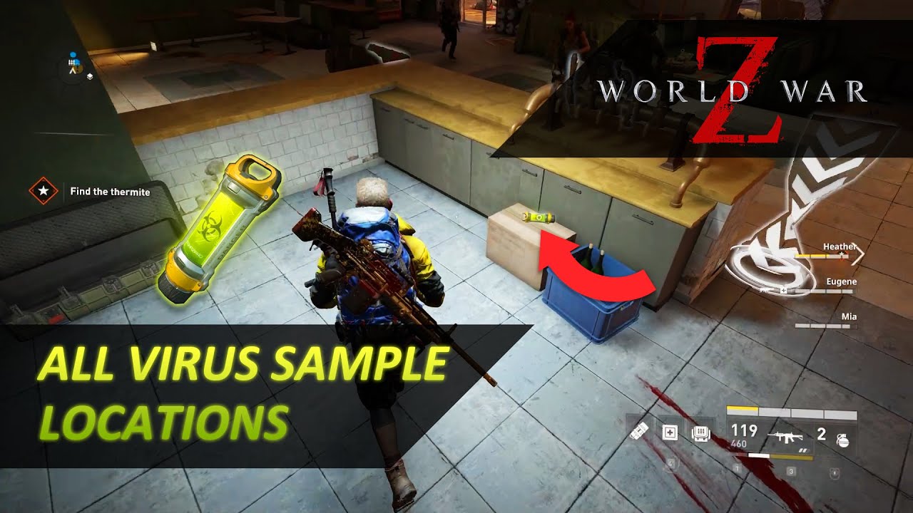 World War Z Aftermath | All Virus Sample Locations Ultimate Guide (as ...