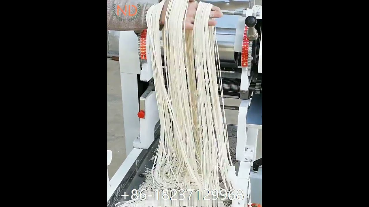 Automatic noodle making machine noodles maker from china - YouTube