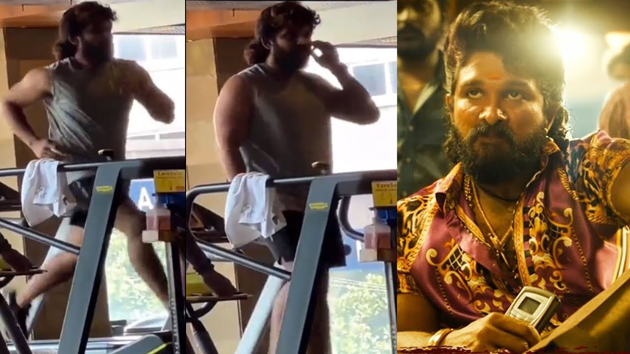 Icon Star Allu Arjun Workout For Pushpa 2 The Rule | Tolly Talkies ...