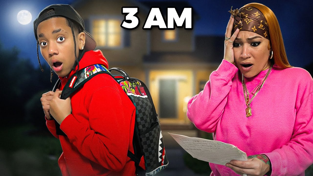 Boy Runs Away From Home at 3AM, He Leaves Mom A Sad Letter🥺 - YouTube