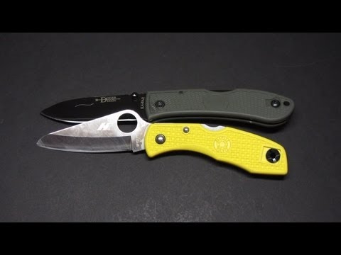 Spyderco Salt 1 Knife Review - YouTube