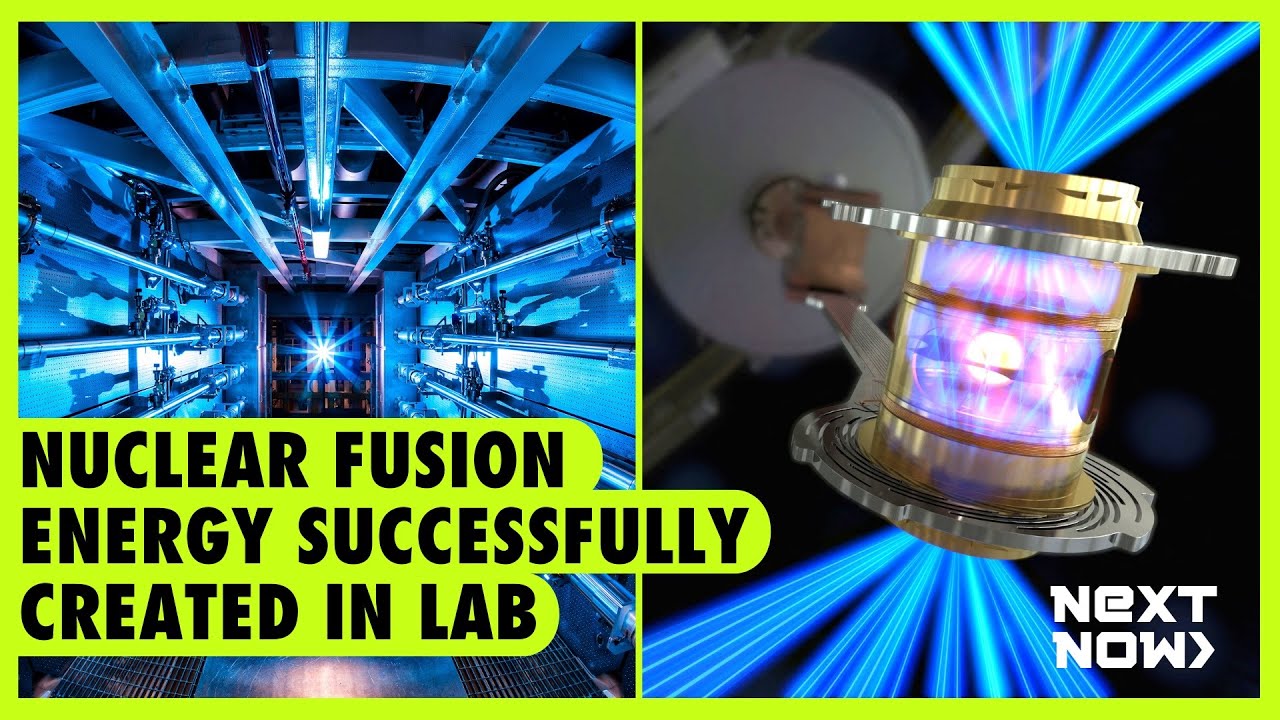 Nuclear fusion energy successfully created in lab | NEXT NOW - YouTube