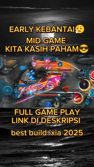 GAME PLAY IXIA LAWAN HERO META DI RANK IMO https://youtu.be/jQ0dfuRMhZQ ...