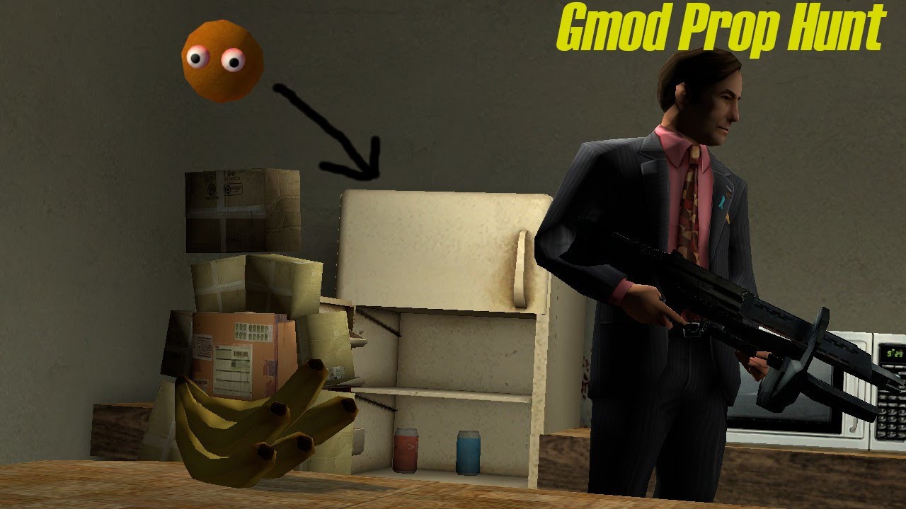 The Amazing Orange | Gmod Prop Hunt 19 - YouTube