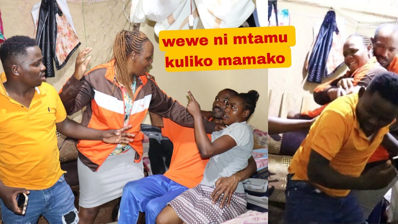 Wewe ni mtamu kuliko mama yako broke my tears😭Mum Huna matako kama ...